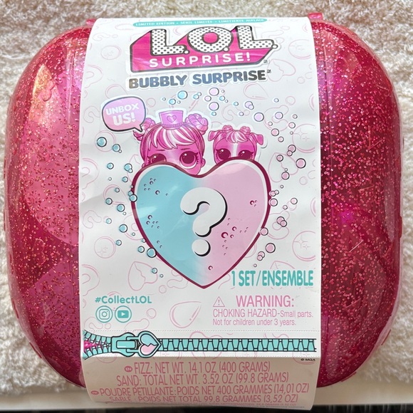 L.O.L. Surprise! | Toys | Lol Surprise Bubbly Surprise Pink Glitter Set ...